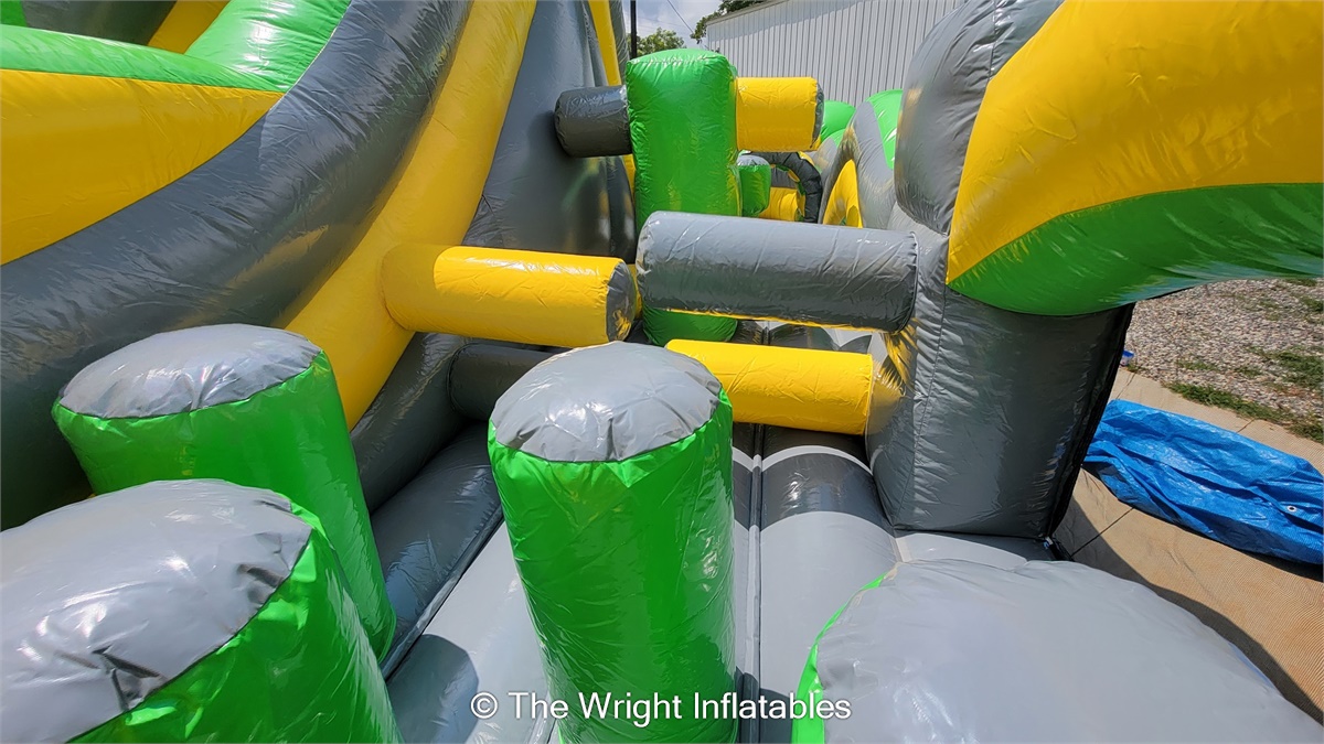 Xtreme Caution III Obstacle Course Rental | TheWrightInflatables.com