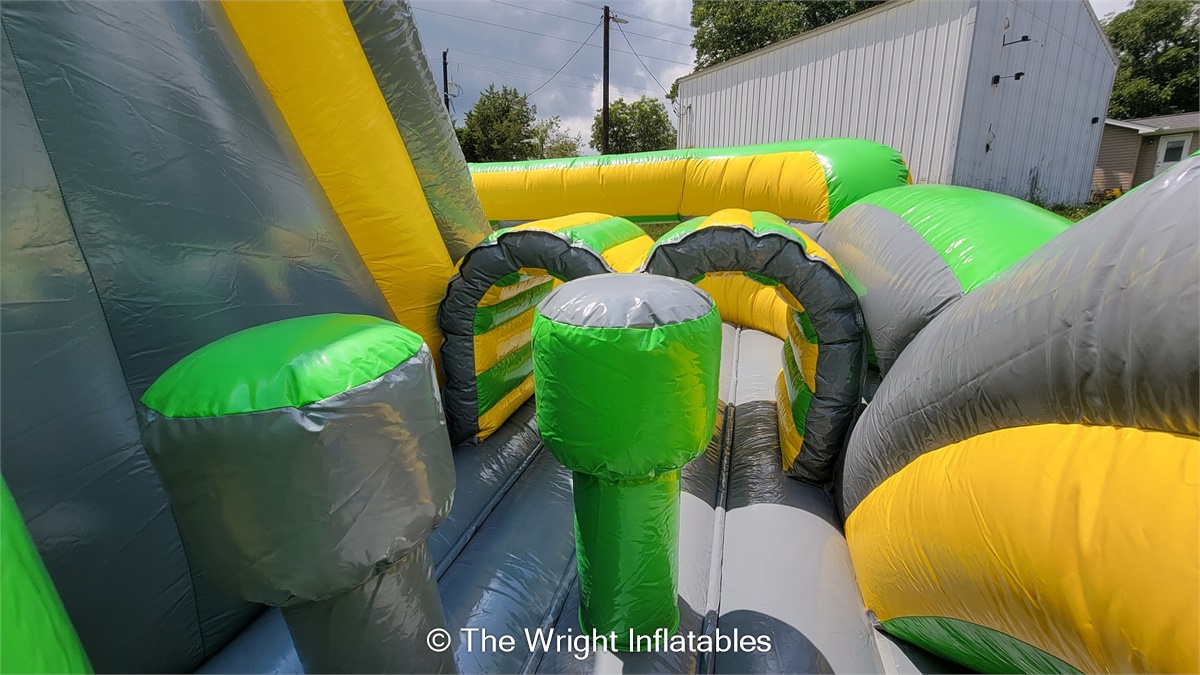 Xtreme Caution III Obstacle Course Rental | TheWrightInflatables.com
