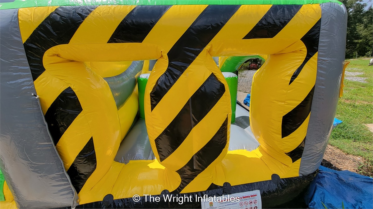 Xtreme Caution III Obstacle Course Rental | TheWrightInflatables.com